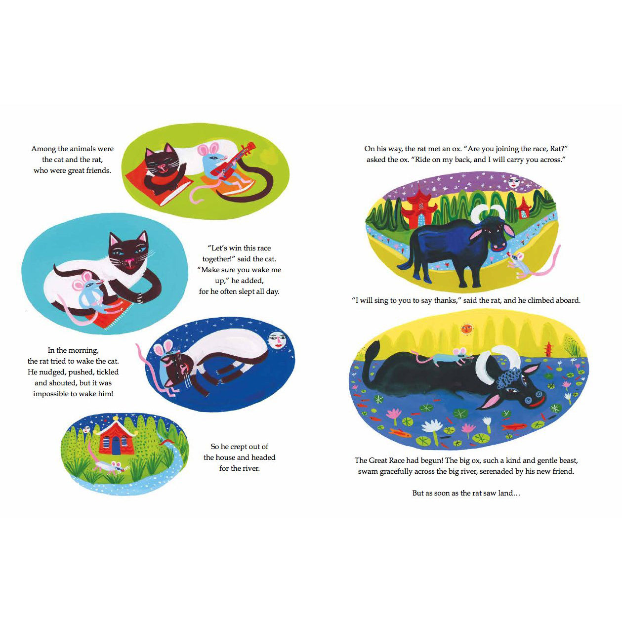 The Great Race: The Story of the Chinese Zodiac - Hardback – Petit Bazaar