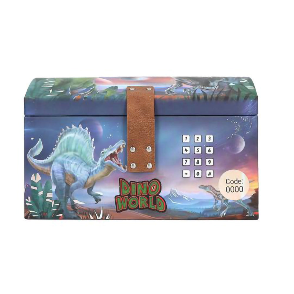 Depesche Dino World Treasure Chest With Code, Sound And Light – Petit ...