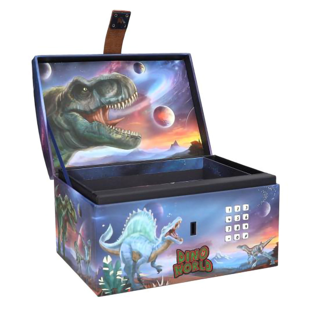 Depesche Dino World Treasure Chest With Code, Sound And Light – Petit ...