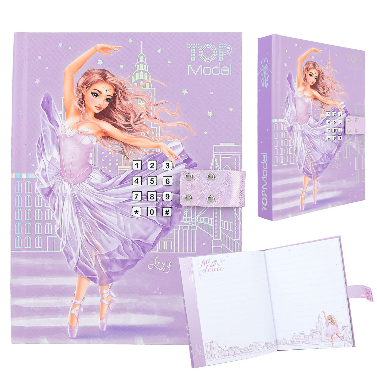 Depesche Topmodel Diary with Code and Sound Ballet – Petit Bazaar