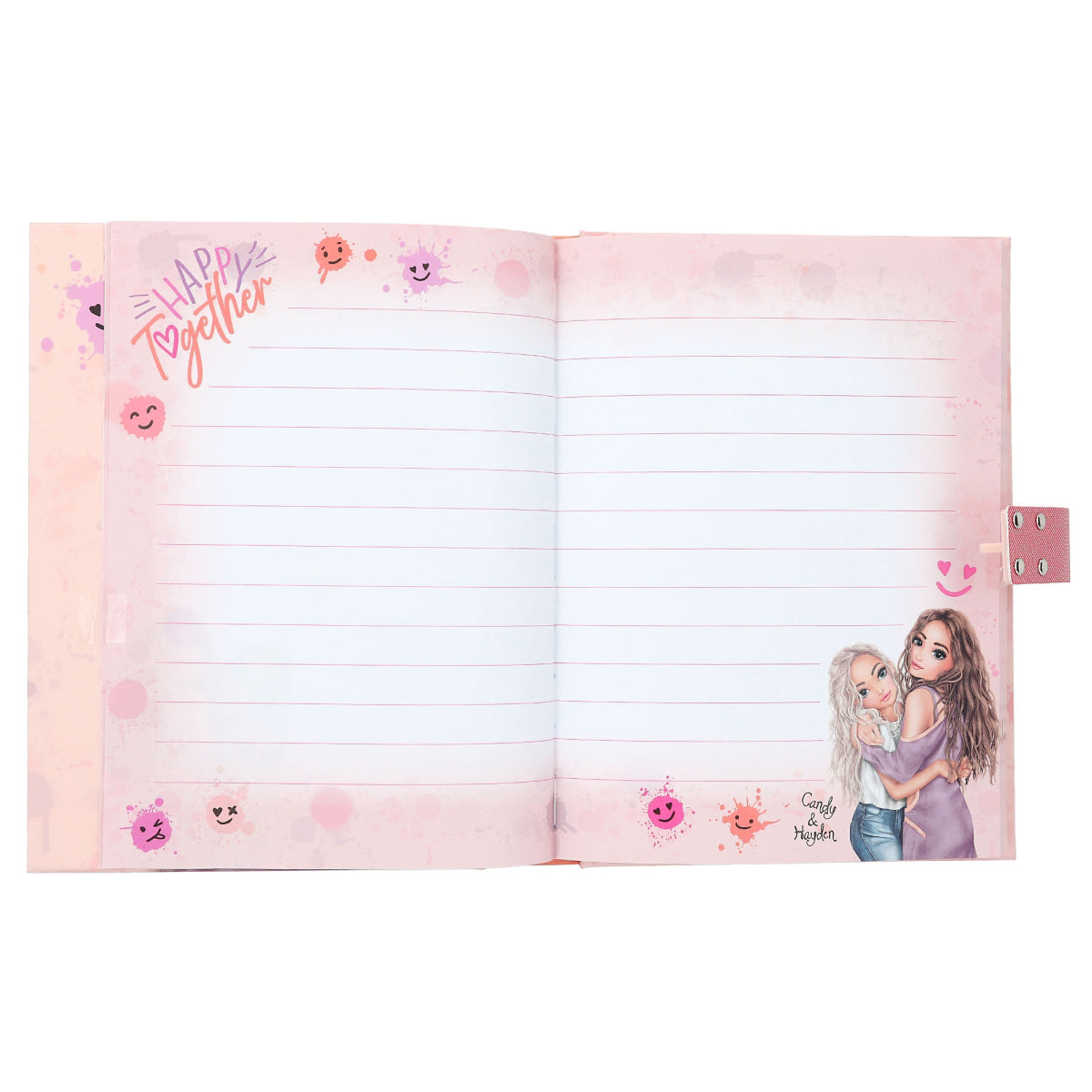 Depesche Topmodel Diary with Code and Sound Happy Together – Petit Bazaar