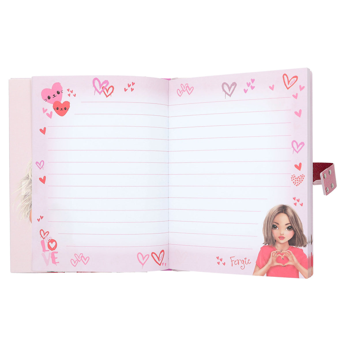 Depesche Topmodel Diary with Code and Sound One Love – Petit Bazaar