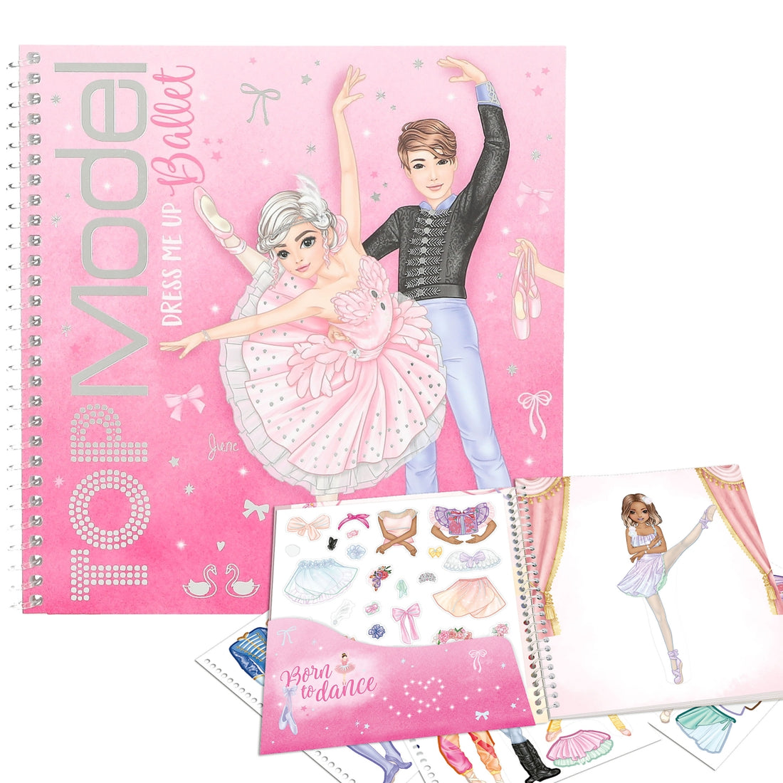 Depesche Topmodel Dress Me Up Stickerbook Ballet – Petit Bazaar