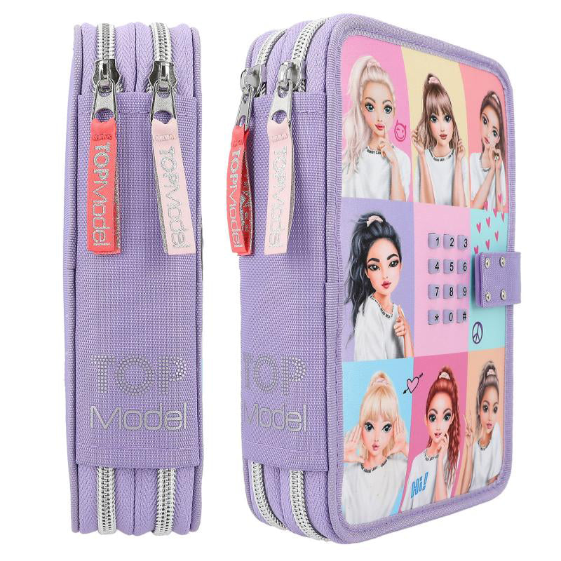 Depesche Topmodel Pencil Case with Code Snap Shots – Petit Bazaar