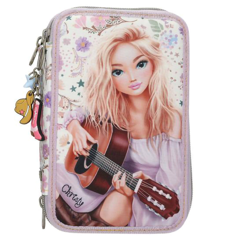Depesche Topmodel Triple Pencil Case Cowgirl – Petit Bazaar
