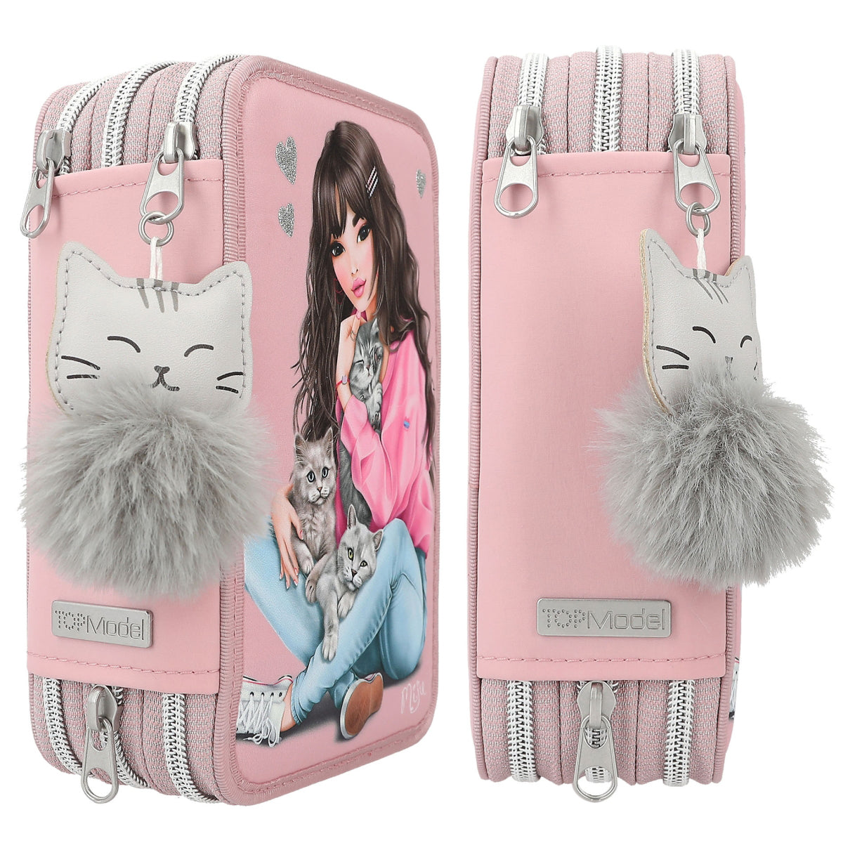 Depesche Topmodel Triple Pencil Case Kitten New – Petit Bazaar