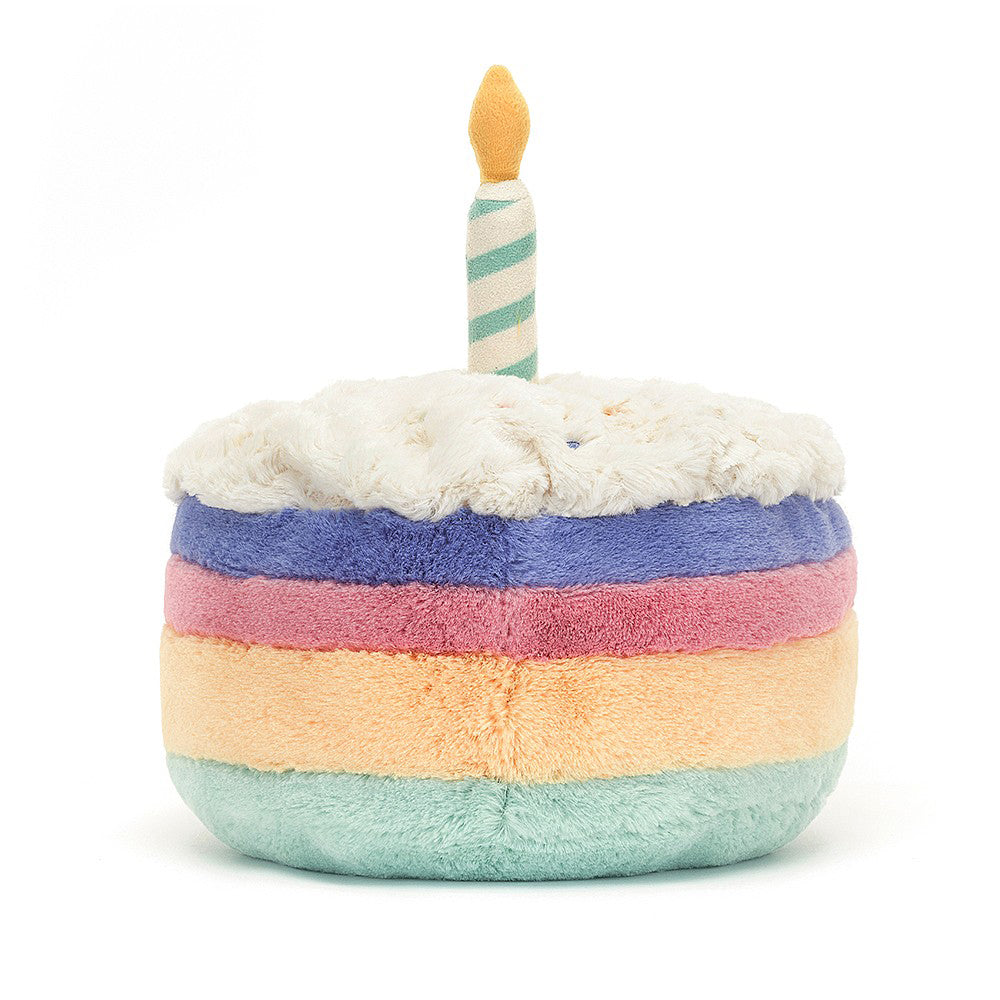 Jellycat Amuseable Rainbow Birthday Cake – Petit Bazaar