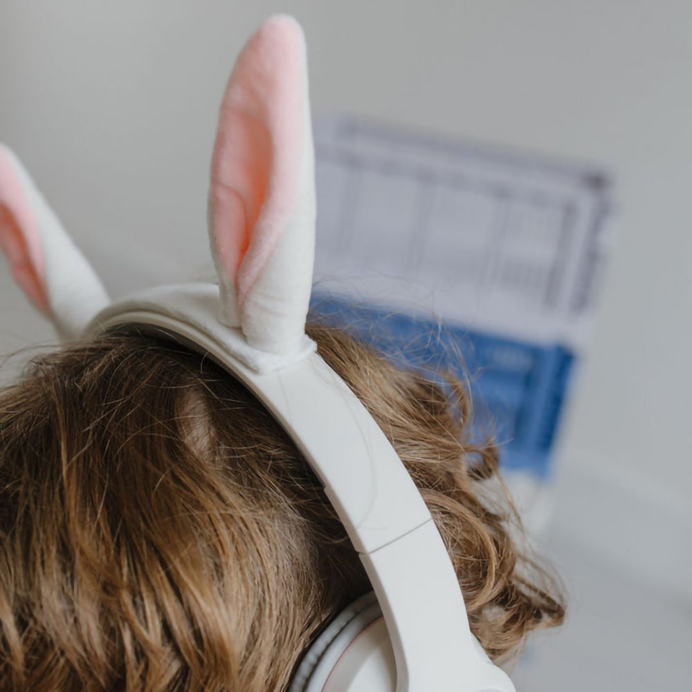 Kidywolf Kidyears Animal Bluetooth Headphones - Rabbit – Petit Bazaar
