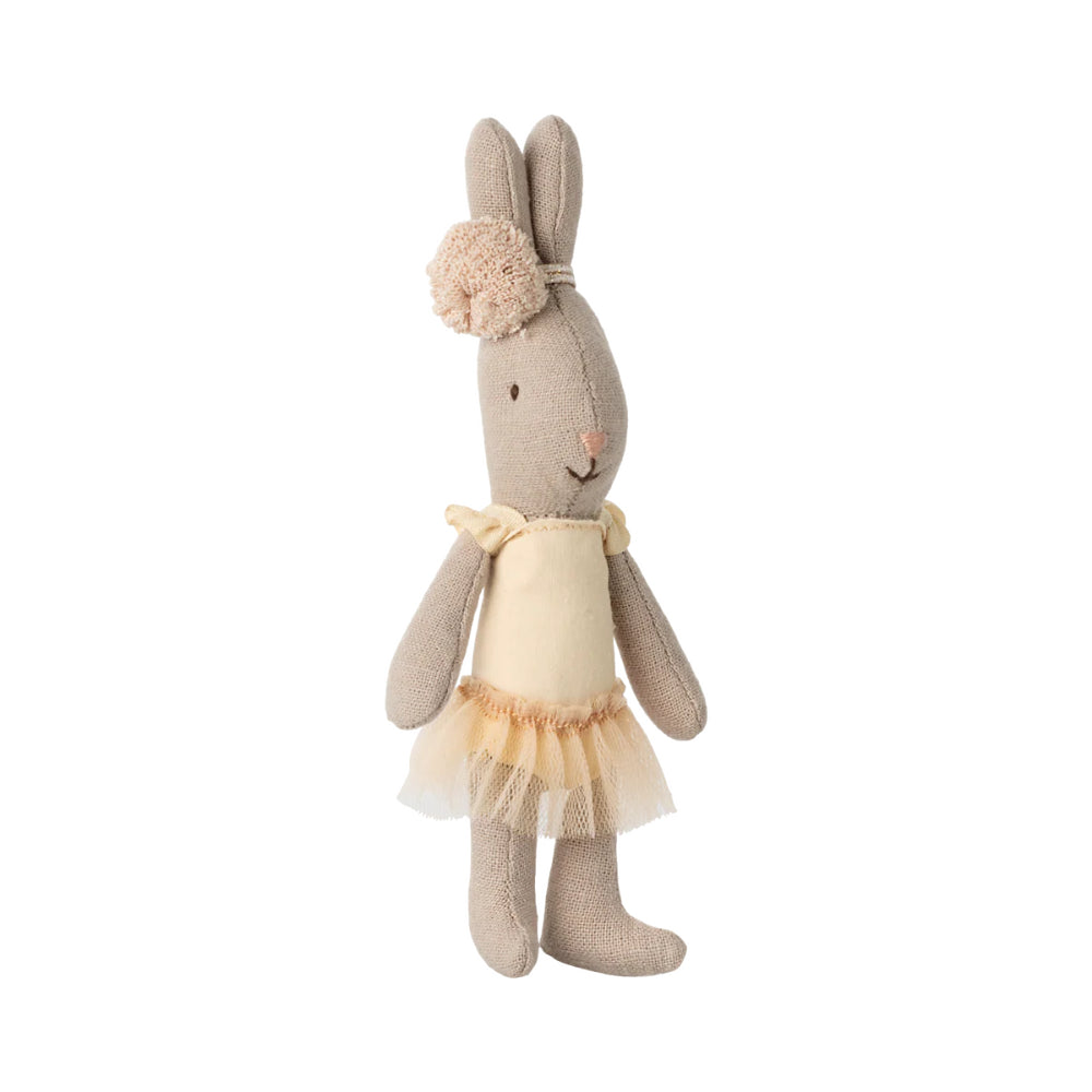 Maileg Rabbit, Micro - Ballet Suit and Skirt Cream – Petit Bazaar