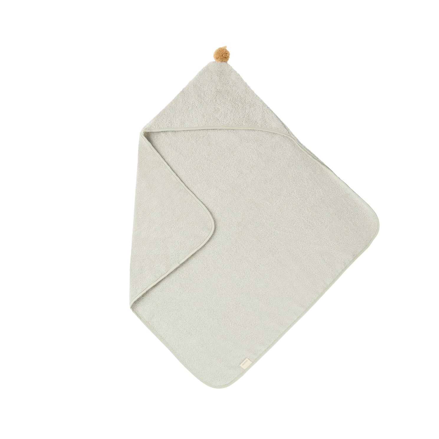 nobodinoz So Cute Baby Bath Cape Sage Green – Petit Bazaar