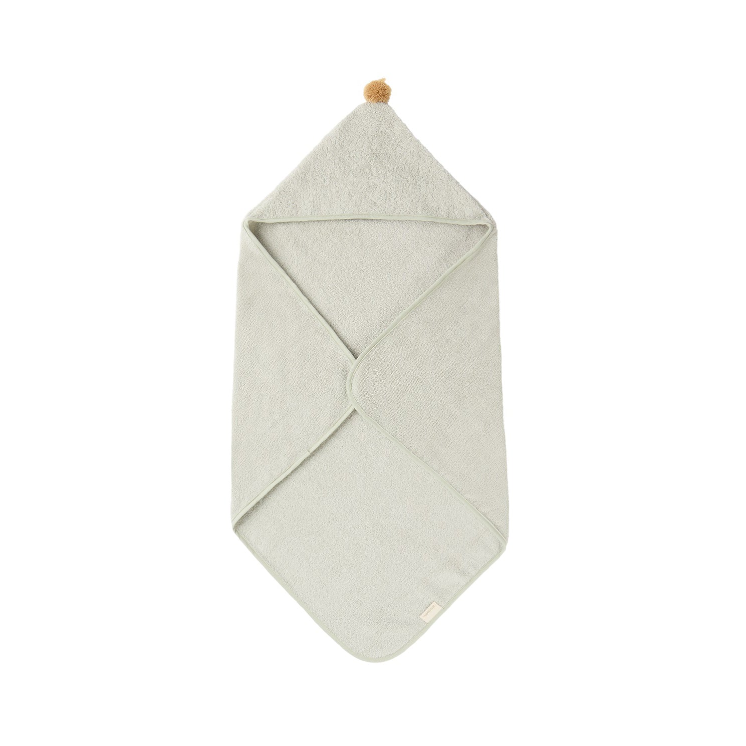 nobodinoz So Cute Baby Bath Cape Sage Green – Petit Bazaar