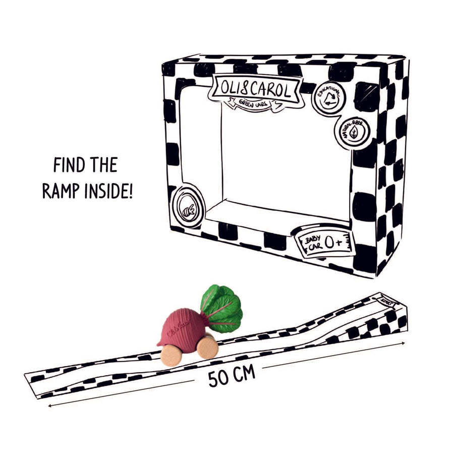 Oli & Carol Betty The Beetroot Car – Petit Bazaar