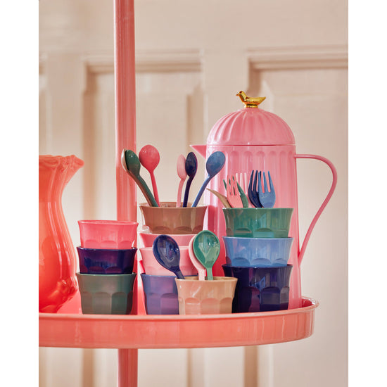 Rice DK Melamine Cake Forks in 6 Asst. A New York Minute Colors - 6 Pa ...