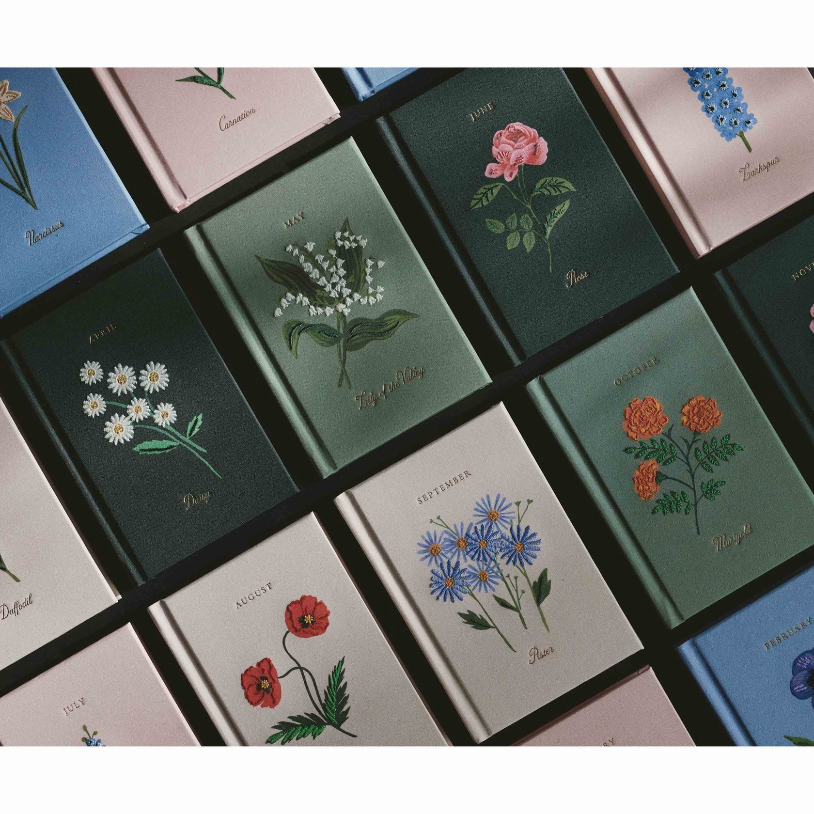 Rifle Paper Co Birth Month Mini Embroidered Journal – June – Petit Bazaar