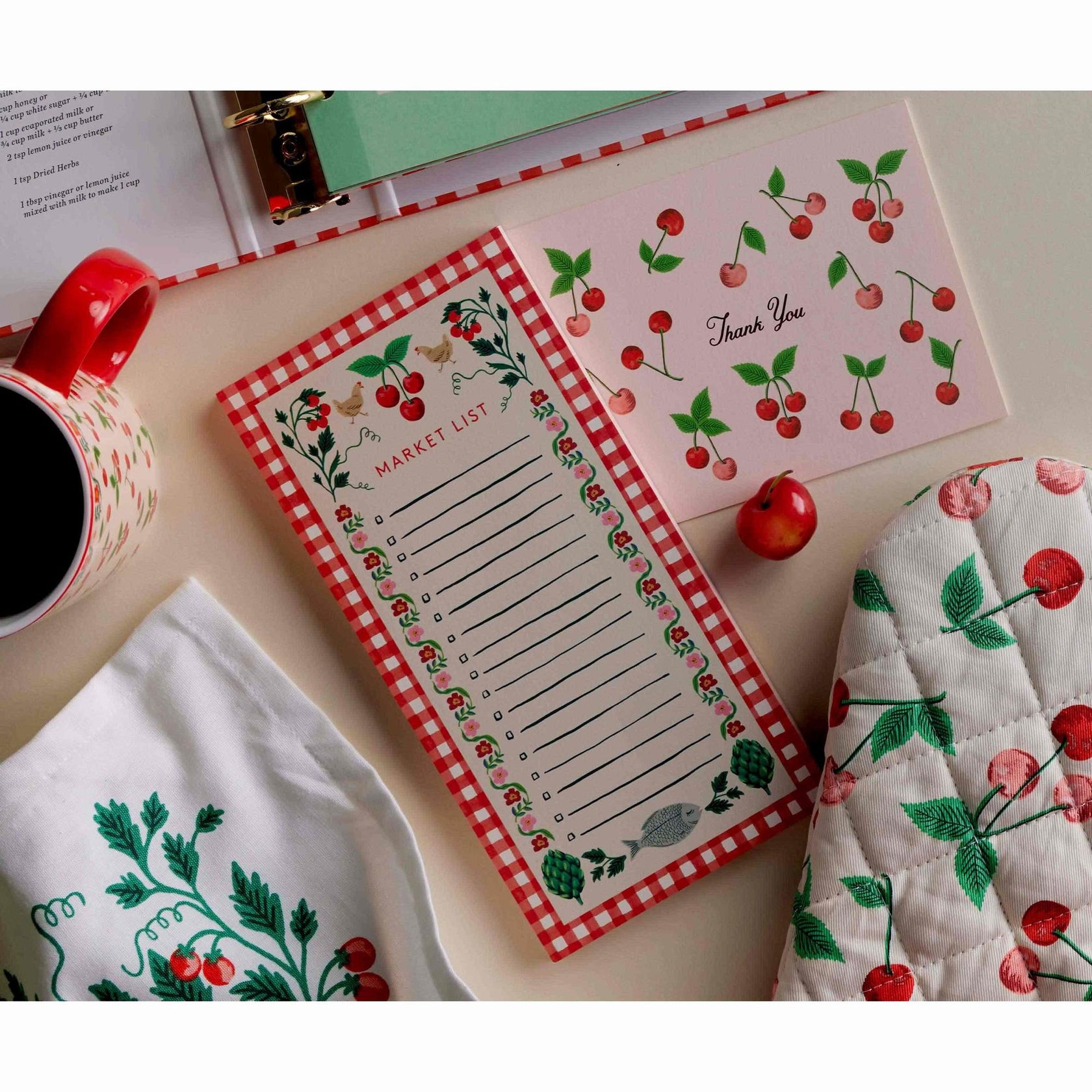 Rifle Paper Co Cherry Farm Market Pad – Petit Bazaar