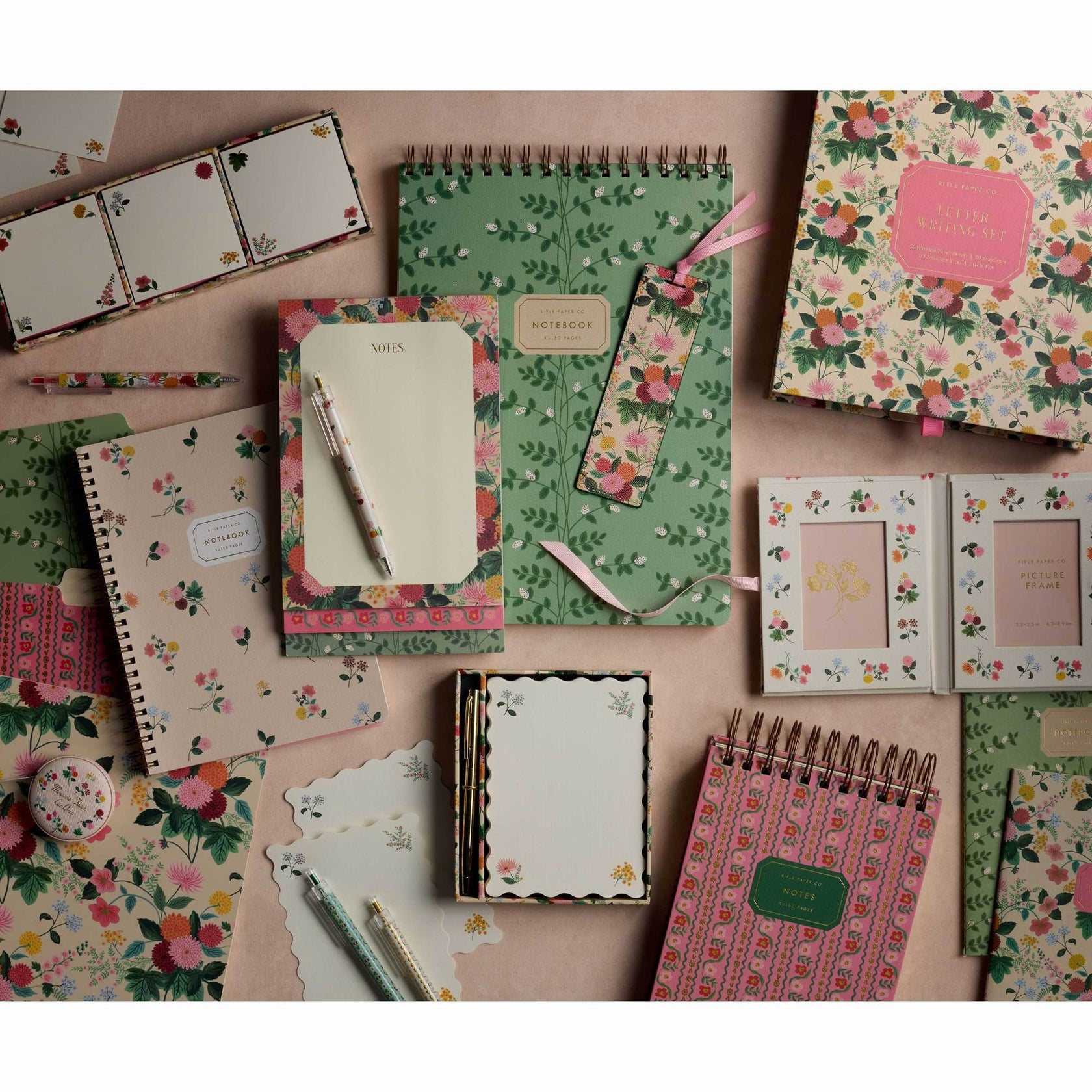 Rifle Paper Co Climbing Vines Large Top Spiral Notebook – Petit Bazaar