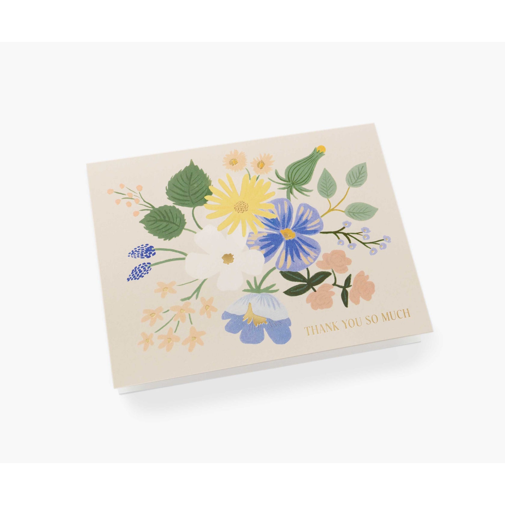 Rifle Paper Co Garden Party Blue Thank You Card – Petit Bazaar