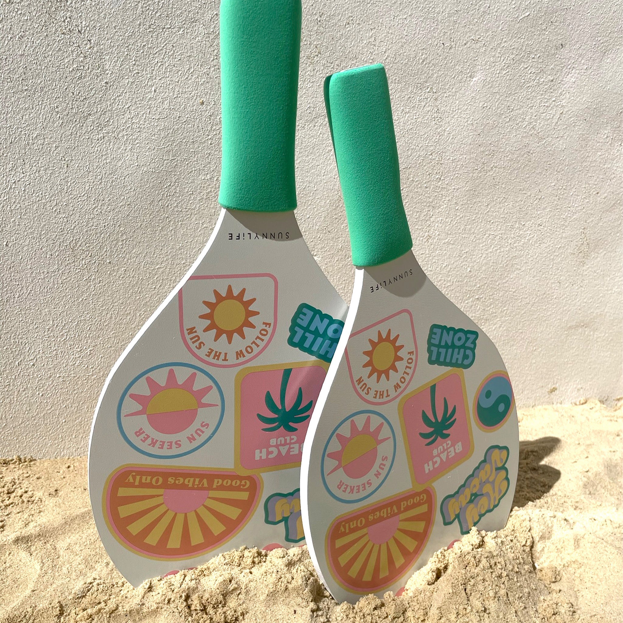 SUNNYLiFE Beach Paddles Summer Sherbet Multi – Petit Bazaar