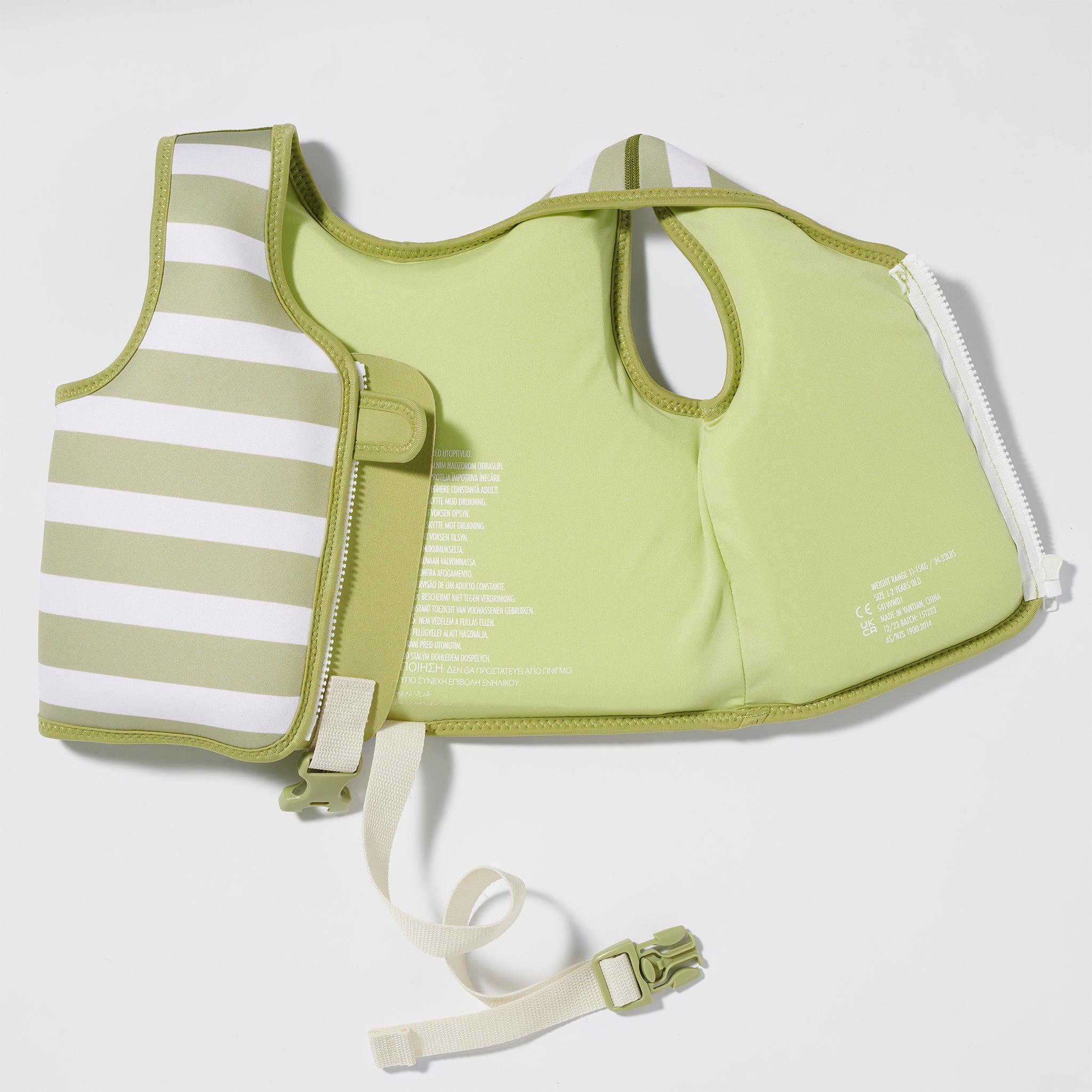 SUNNYLiFE Kids Swim Vest Into The Wild Khaki – Petit Bazaar