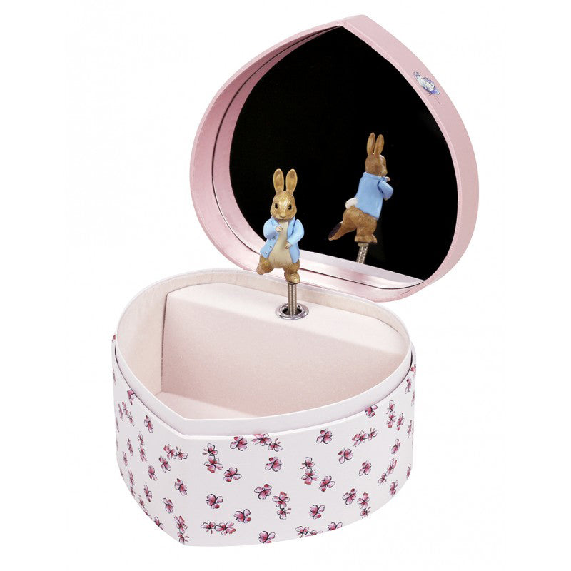 Trousselier Large Heart Music Box Peter Rabbit – Petit Bazaar