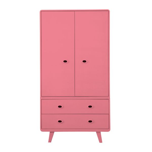 Laurette Armoire Toi & Moi Wardrobe Bubble Gum – Petit Bazaar
