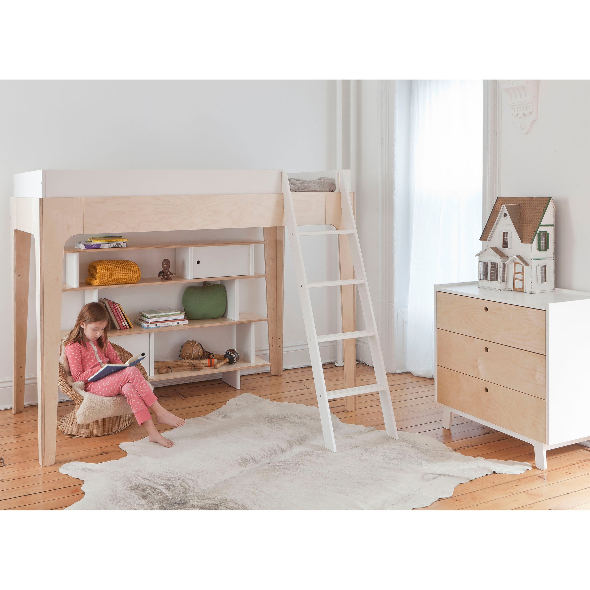 Oeuf Perch Twin Loft Bed Birch – Petit Bazaar