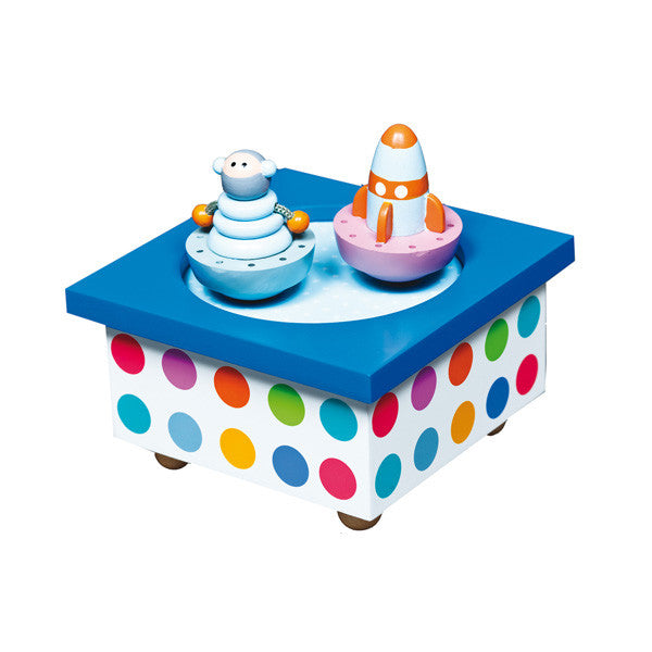 Trousselier Rocket Musicial Wooden Box – Petit Bazaar