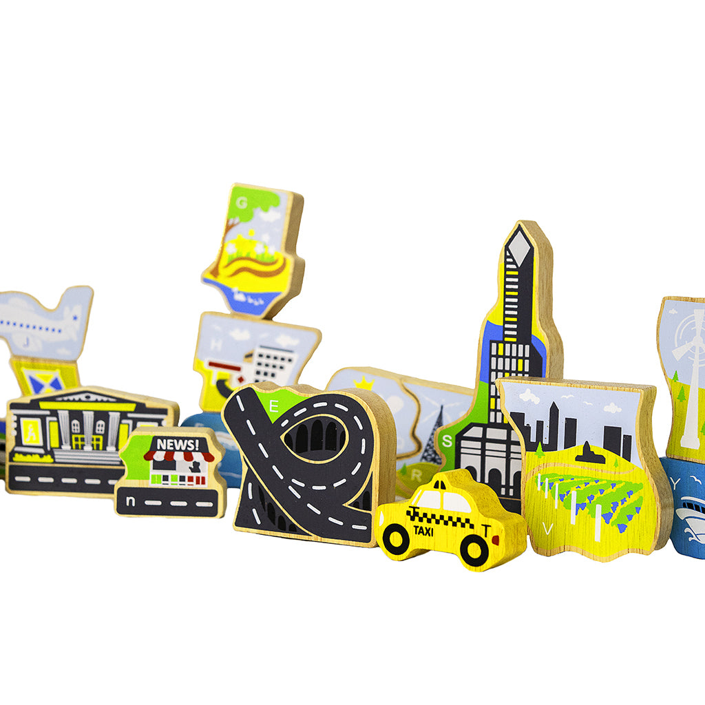 BeginAgain City A to Z Puzzle – Petit Bazaar