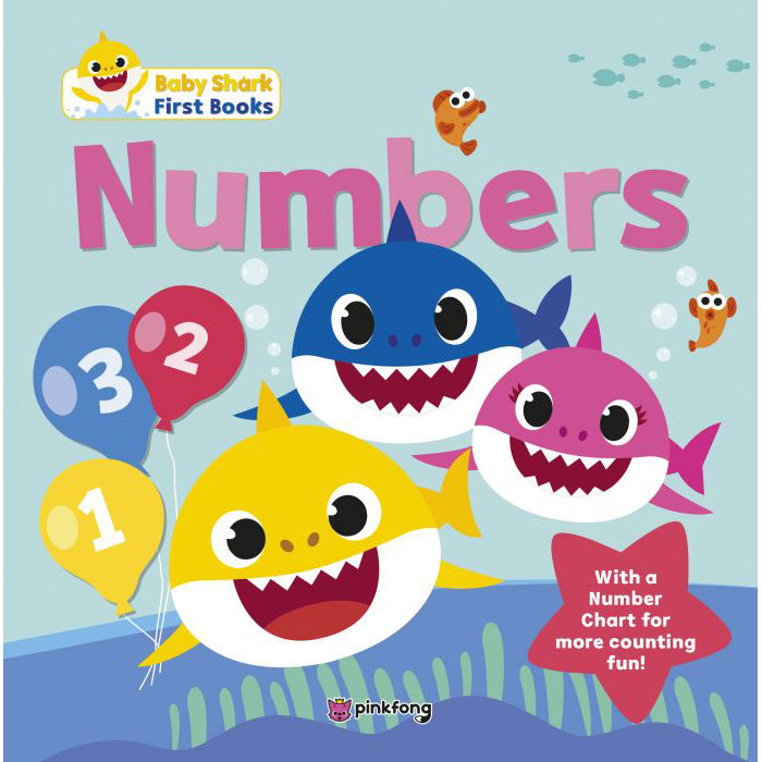 Baby Shark First Books: Numbers – Petit Bazaar