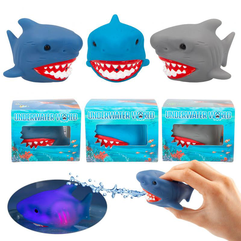 Depesche Dino World Bath Shark with Light Underwater (1pc) – Petit Bazaar