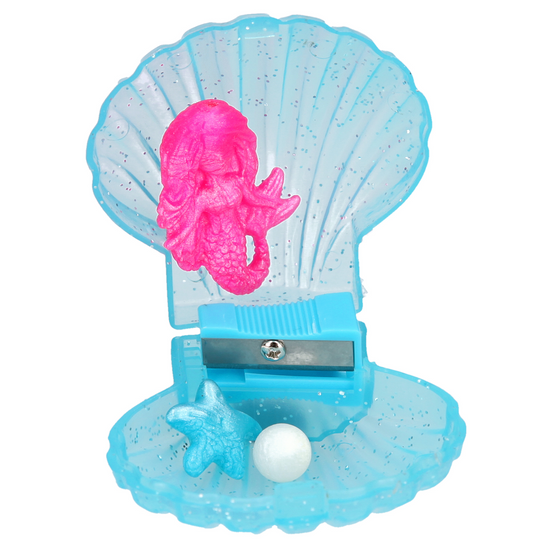 Depesche Fantasy Model Eraser in Sea Shell Sharpener Mermaid (1pc ...