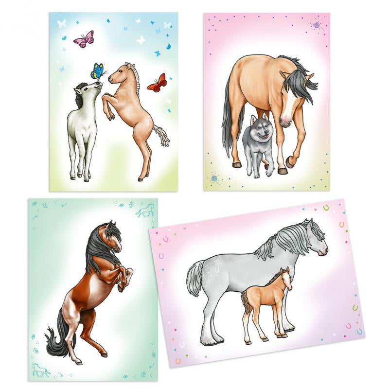 Depesche Miss Melody Copy & Colouring Book – Petit Bazaar