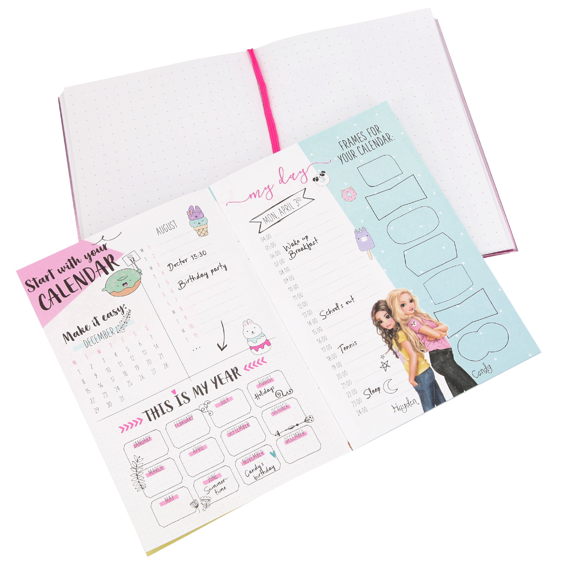 Depesche Topmodel Create Your Calendar Candy Cake – Petit Bazaar