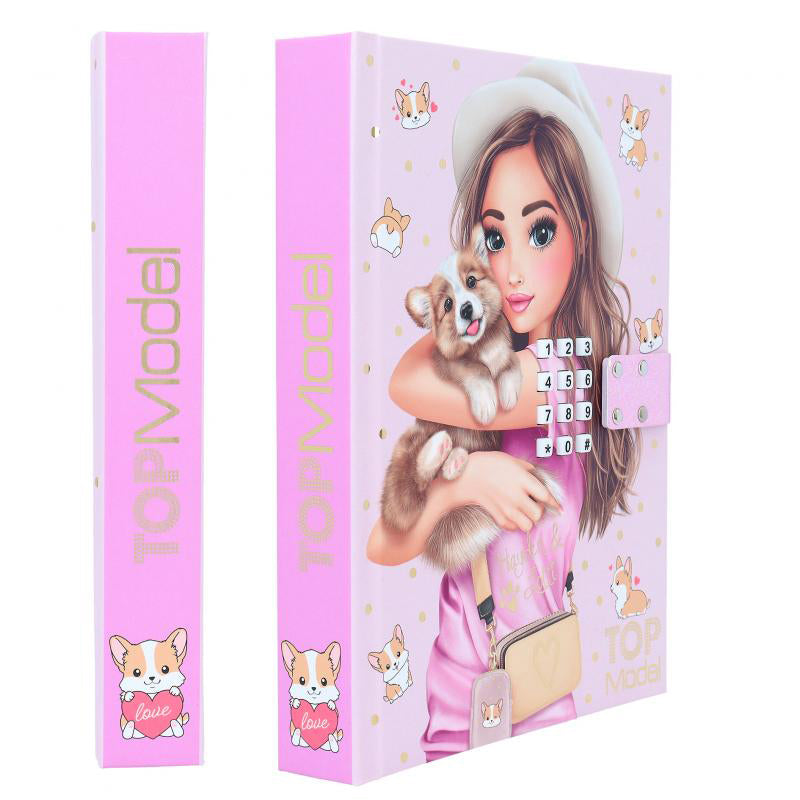 Depesche Topmodel Diary with Code and Sound Corgi – Petit Bazaar