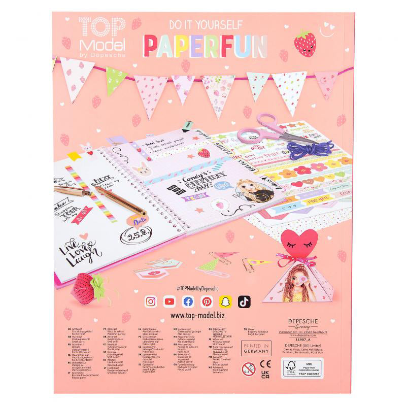 Depesche Topmodel DIY Paper Fun Book – Petit Bazaar