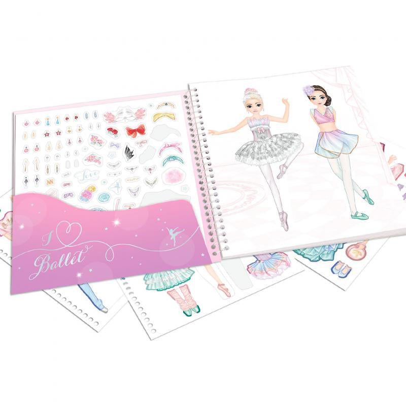 Depesche Topmodel Dress Me Up Stickerbook Ballet – Petit Bazaar