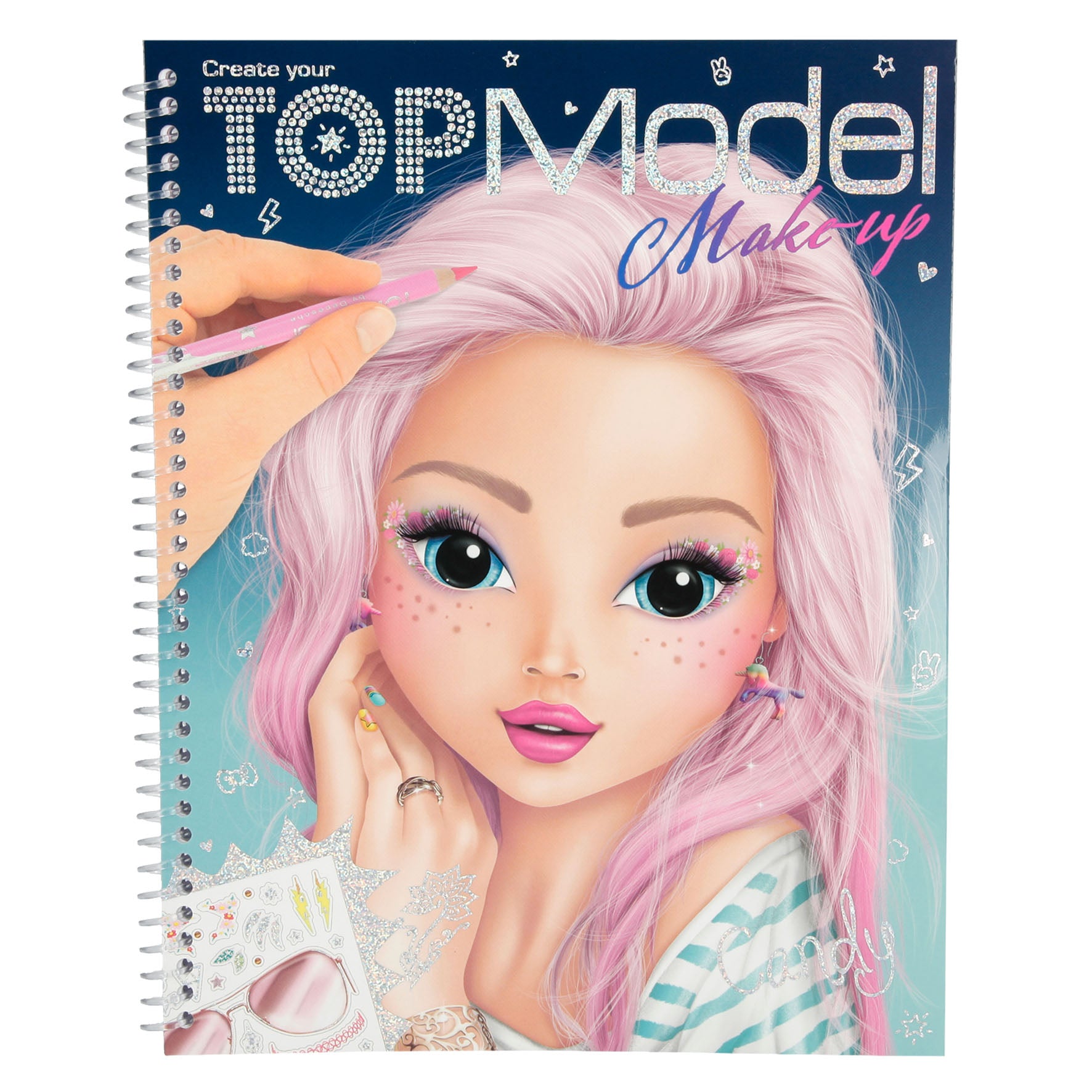 Depesche Topmodel Make Up Colouring Book – Petit Bazaar