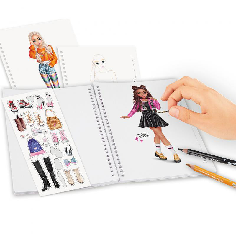 Depesche Topmodel Pocket Colouring Book – Petit Bazaar