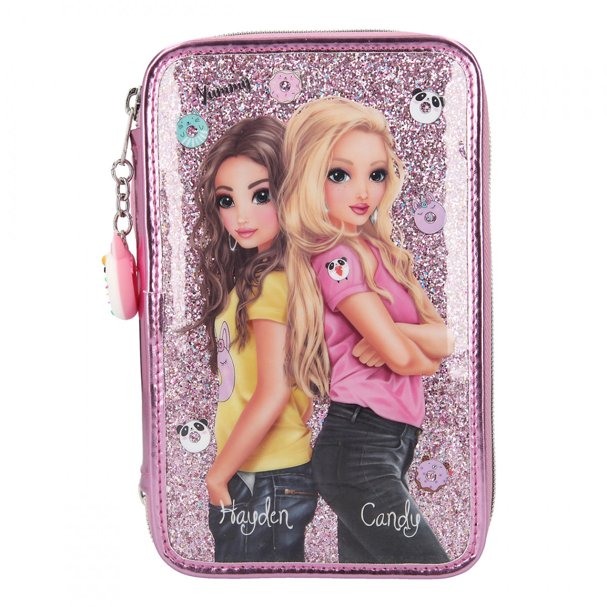 Depesche Topmodel Triple Pencil Case Candy Cake Pink – Petit Bazaar