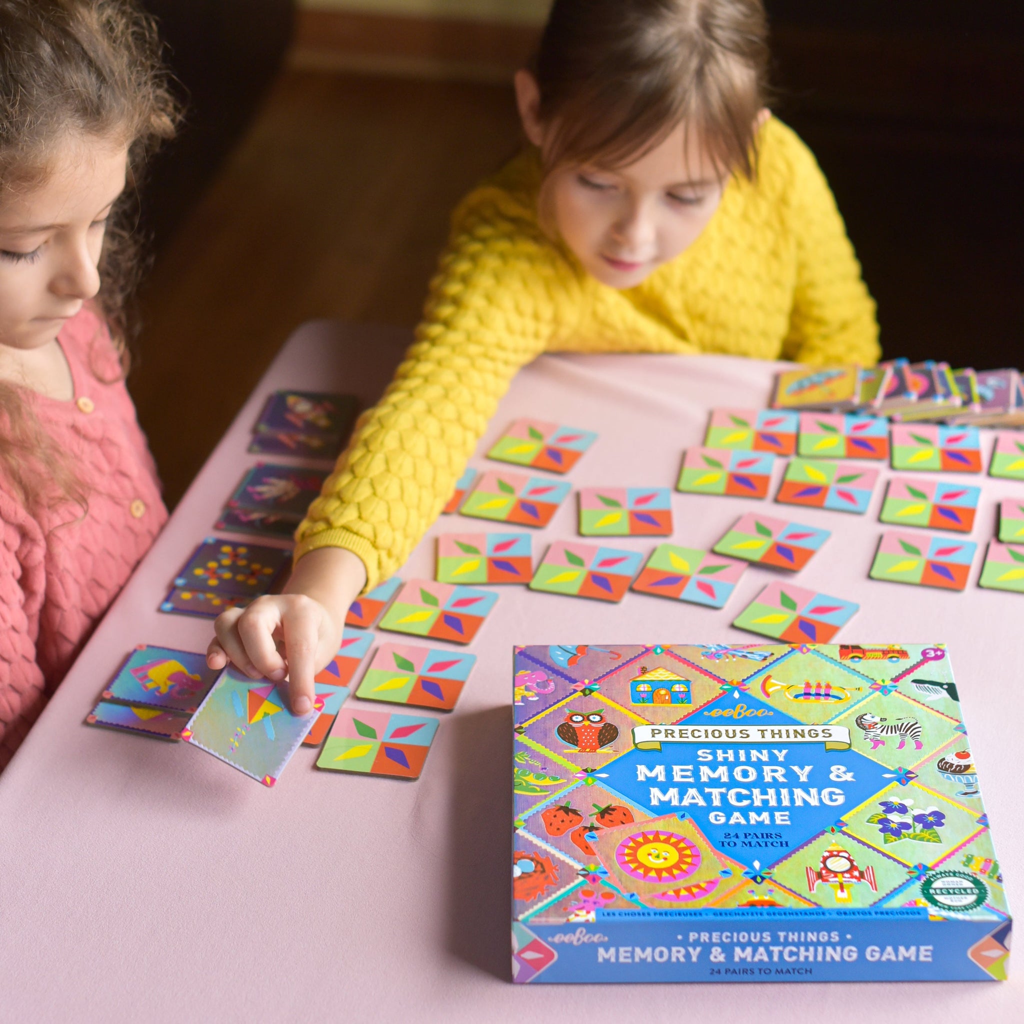 eeBoo Precious Things Memory Matching Game – Petit Bazaar