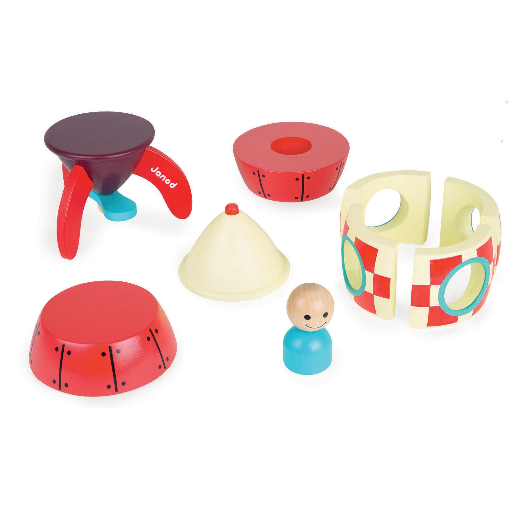 Janod Giant Magnetic Rocket – Petit Bazaar