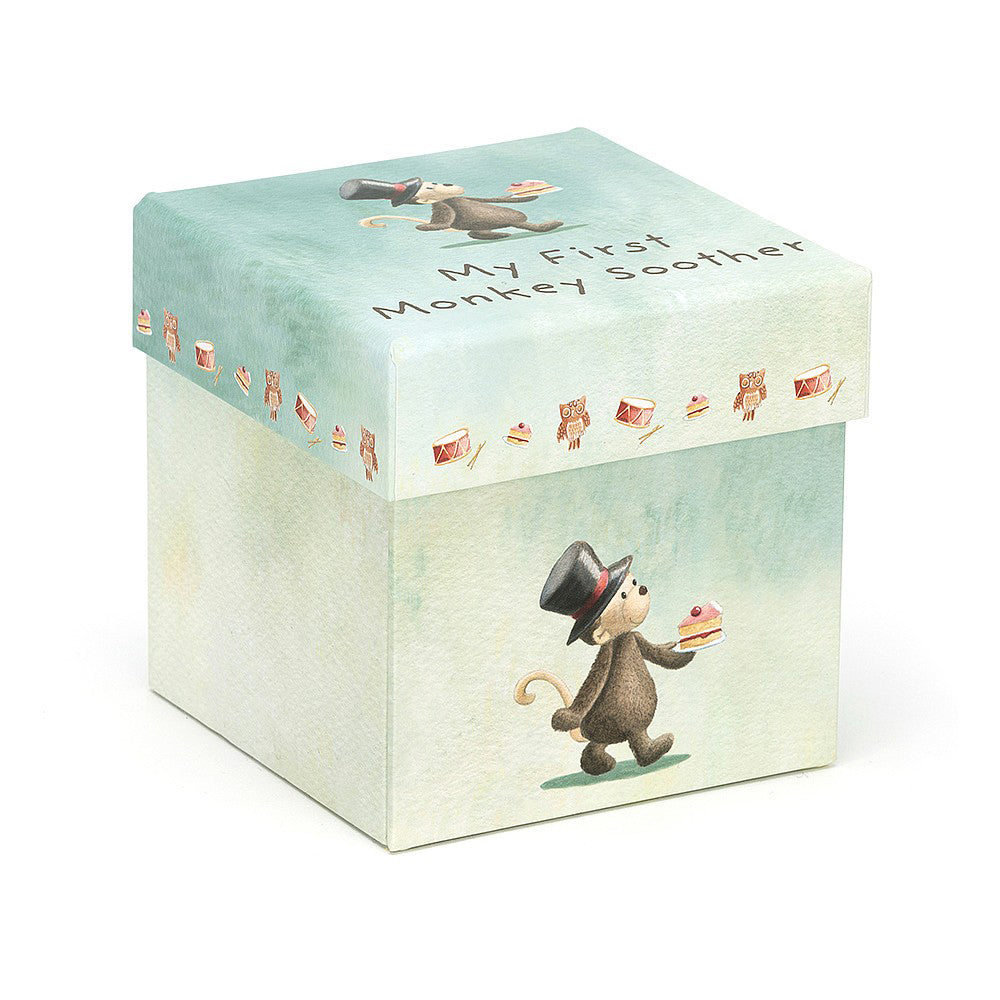 Jellycat My First Monkey Soother - Personalisation Available – Petit Bazaar