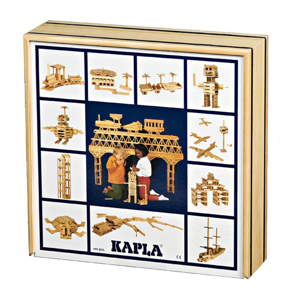 Kapla 100 Wooden Block Box – Petit Bazaar