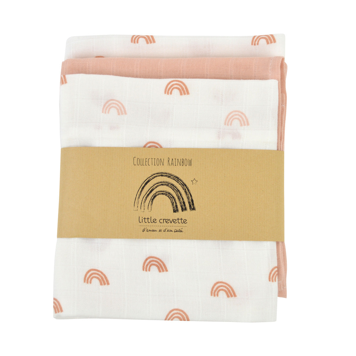 Little Crevette 3 Muslins Over The Rainbow – Petit Bazaar