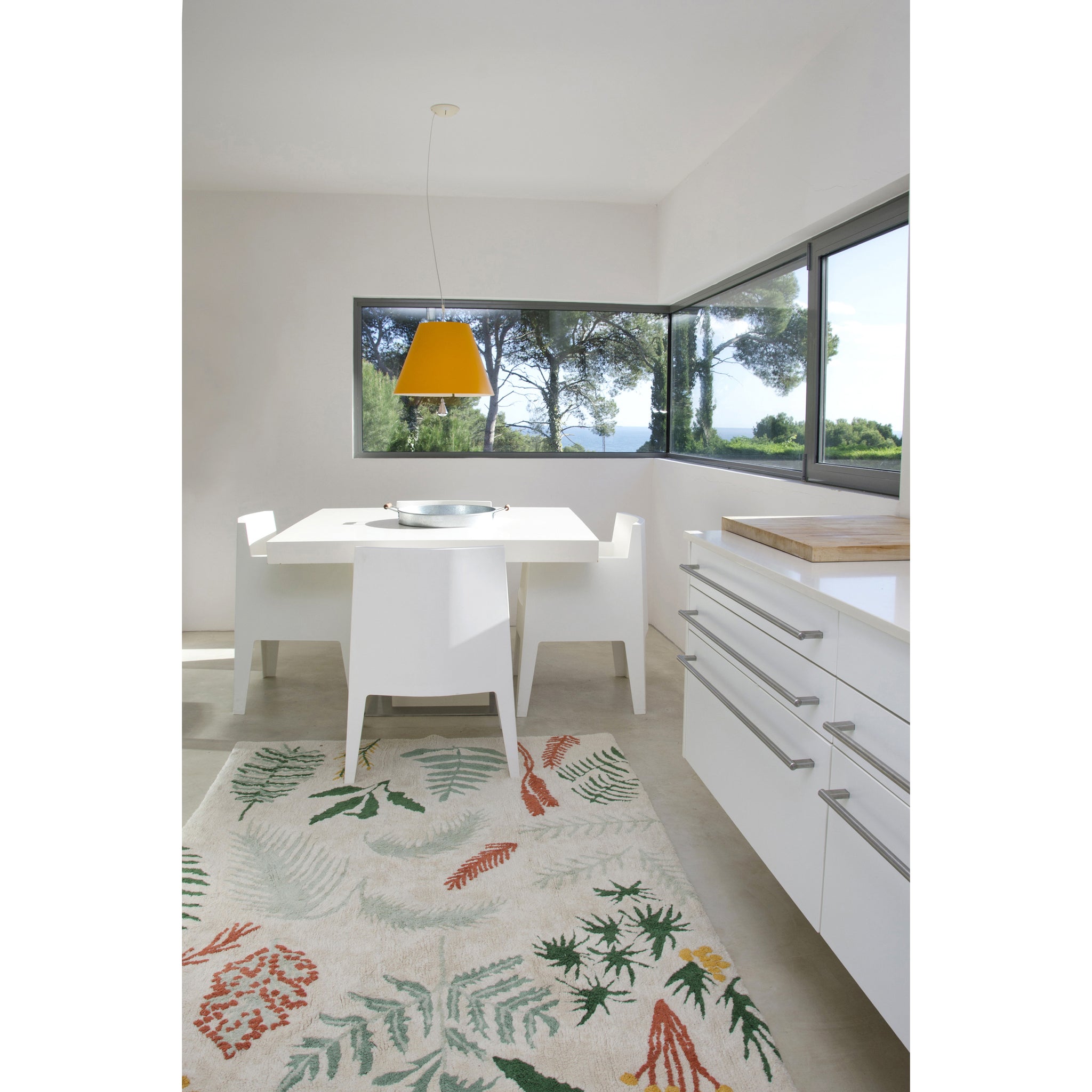 Lorena Canals Botanic Plants Washable Cotton Rug (Pre-Order; Est. Deli ...