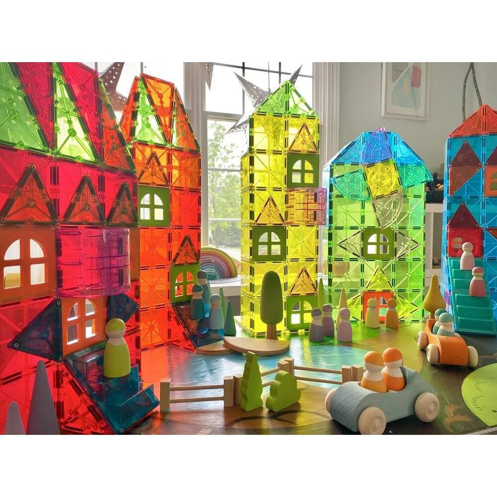 MAGNA-TILES Classic Ice 冰透16塊套裝 – Petit Bazaar