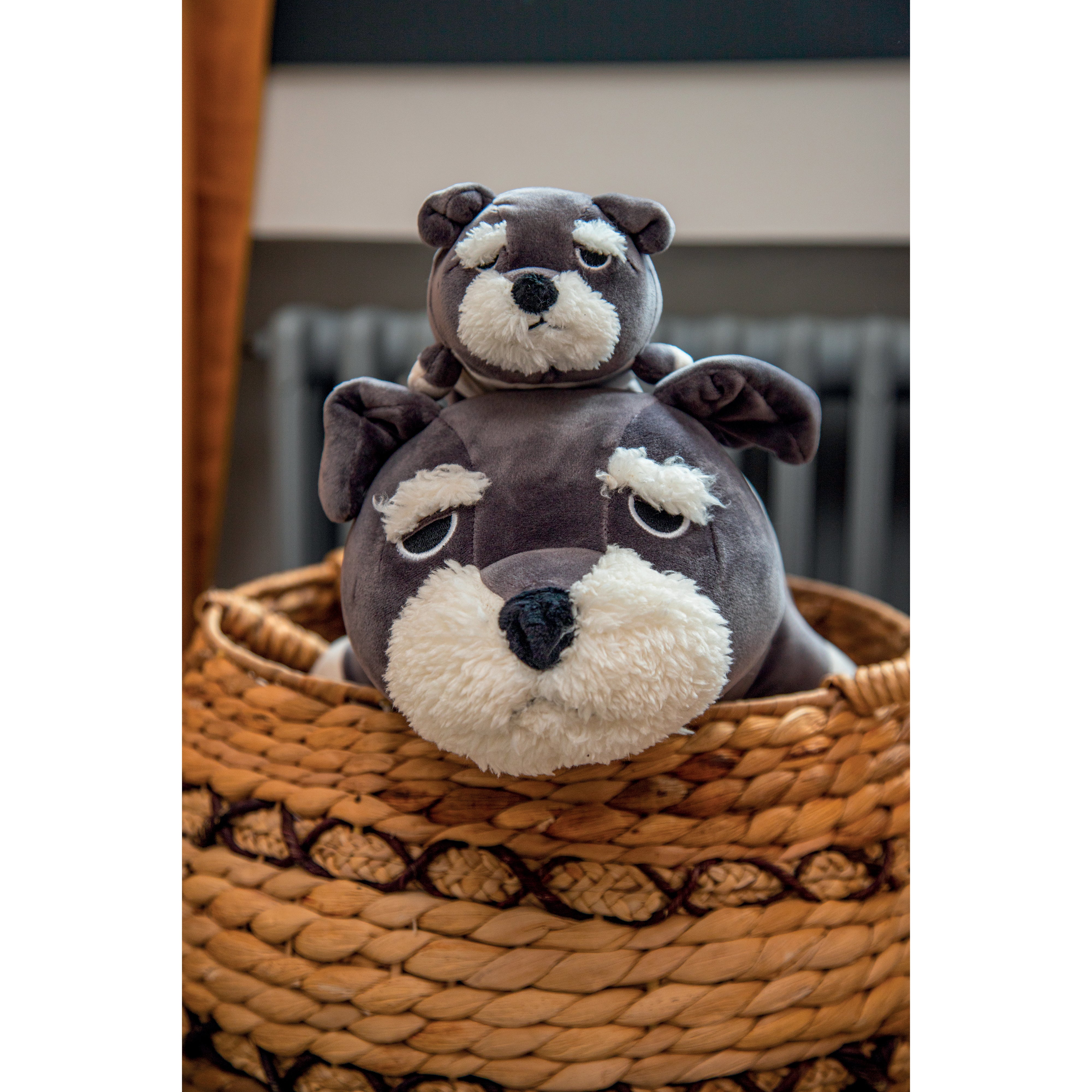 nemu nemu animals Joy Dog with Mustache – Petit Bazaar