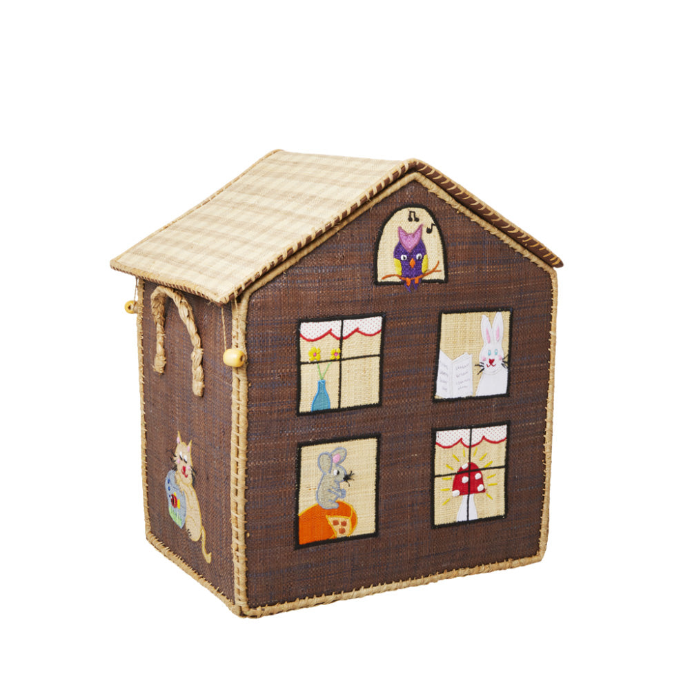 Rice DK Toy Basket Girl Jungle House – Petit Bazaar