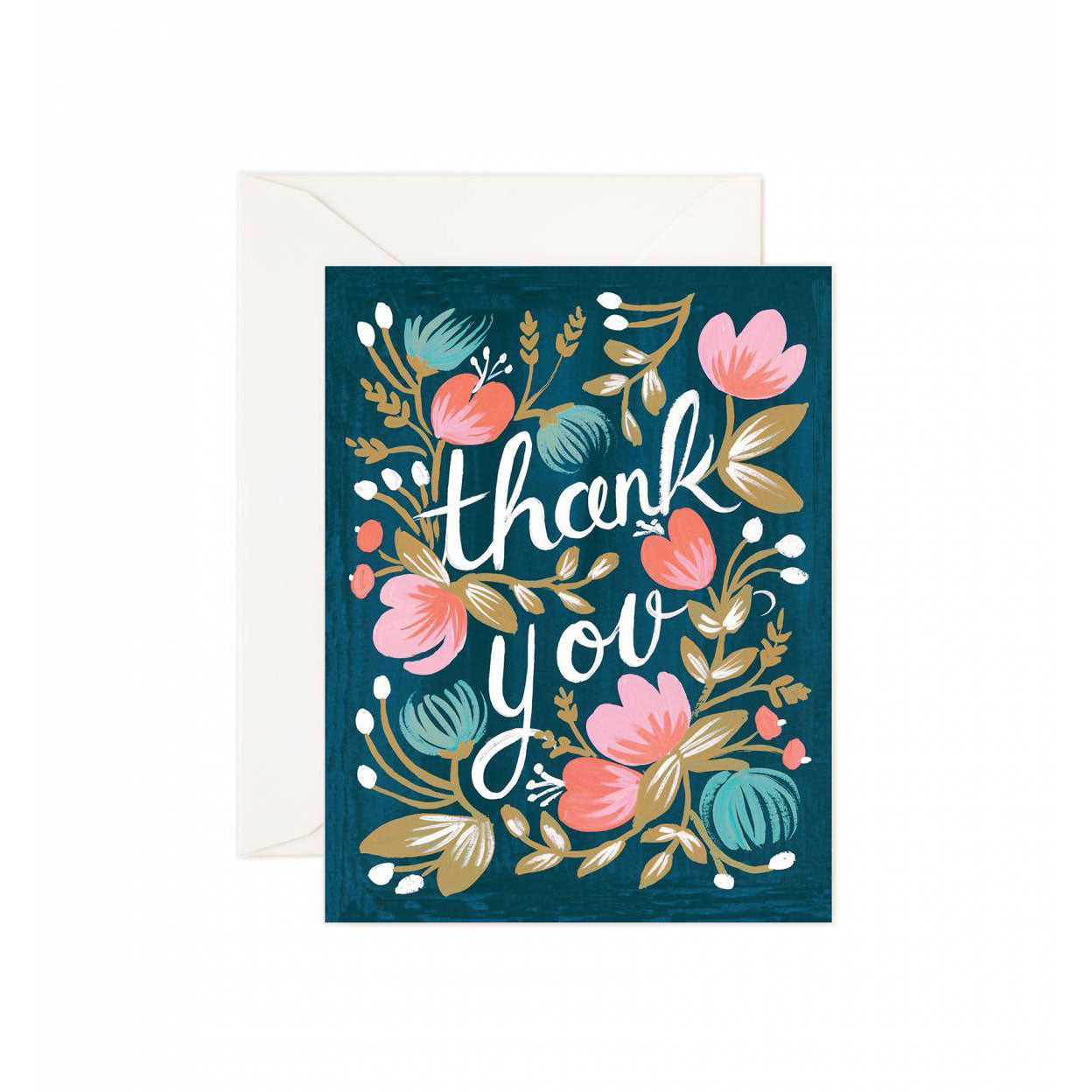 Rifle Paper Co Midnight Garden Thank You Card – Petit Bazaar