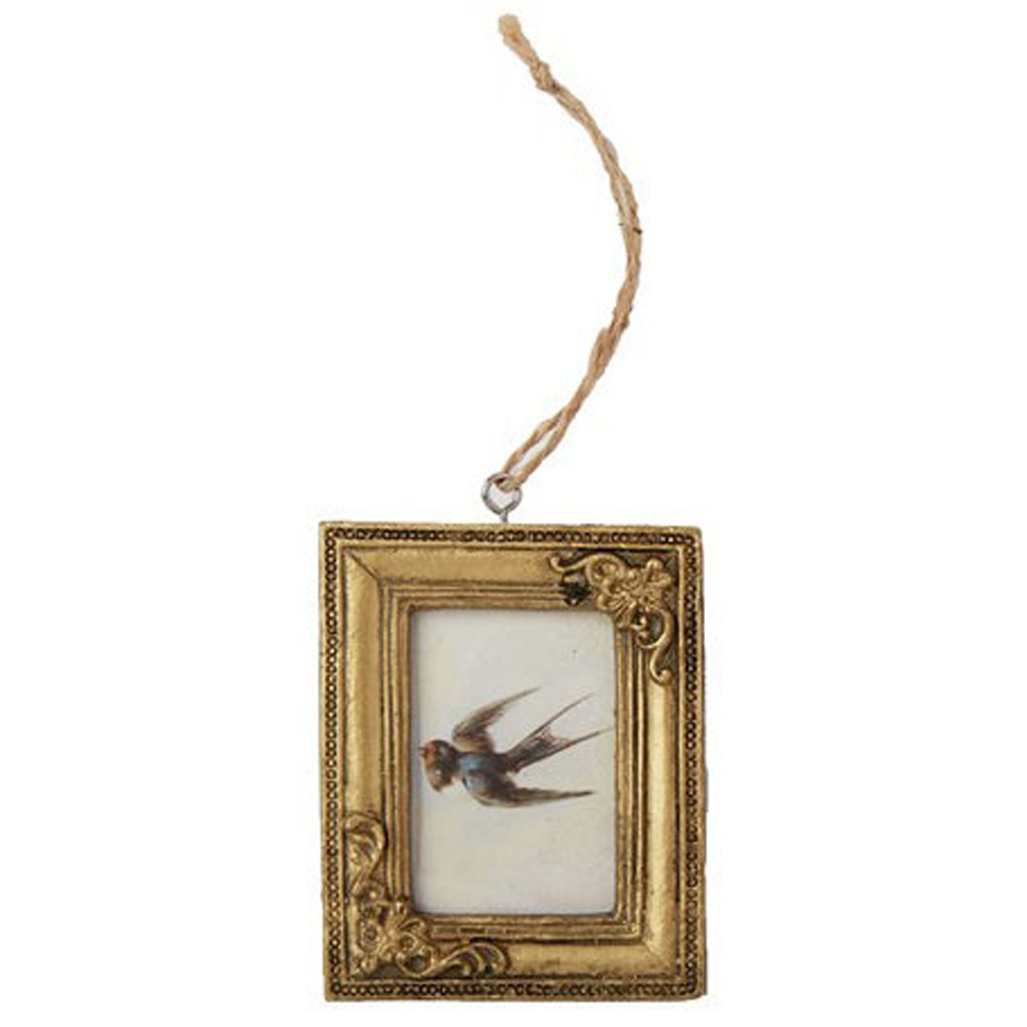 RJB Stone Gold Mini Hanging Classical Photo Frame Rectangle – Petit Bazaar